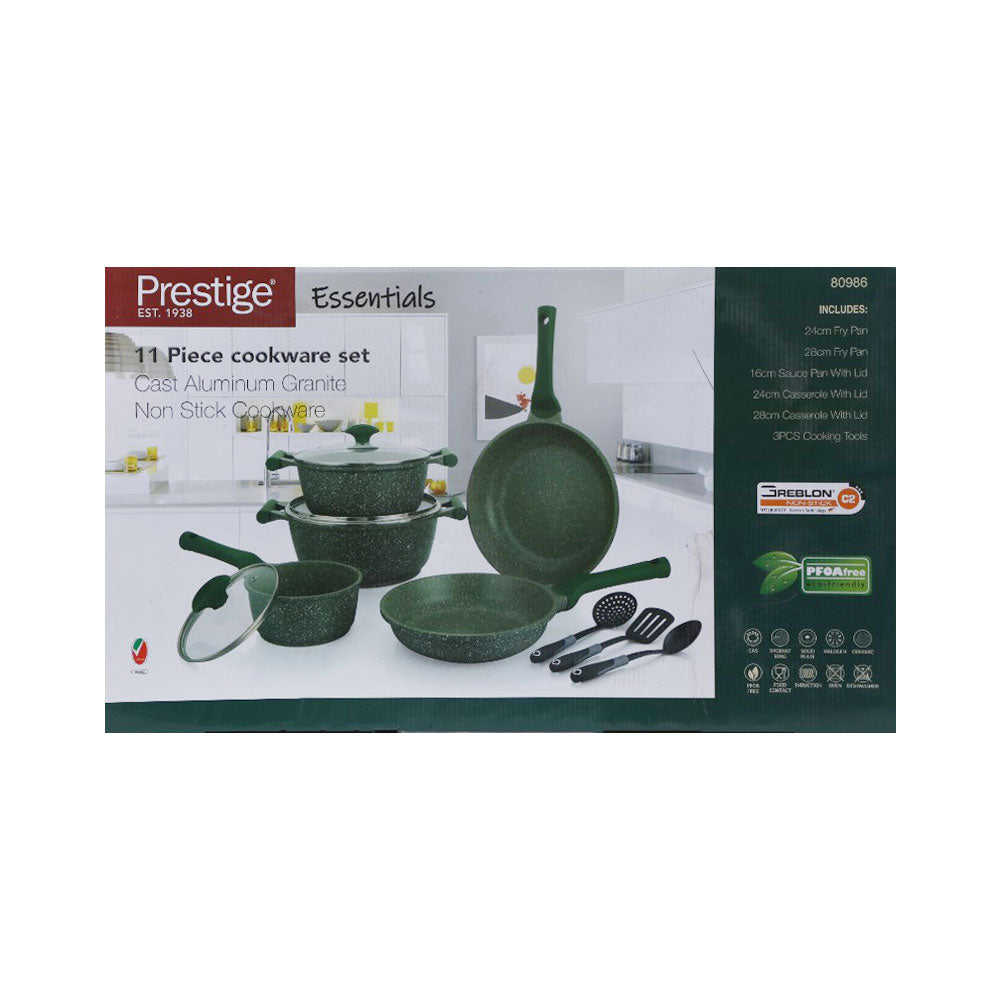 DAGCHI SET 11PC PRESTIGE GREEN PR80986 – Al-Fatah