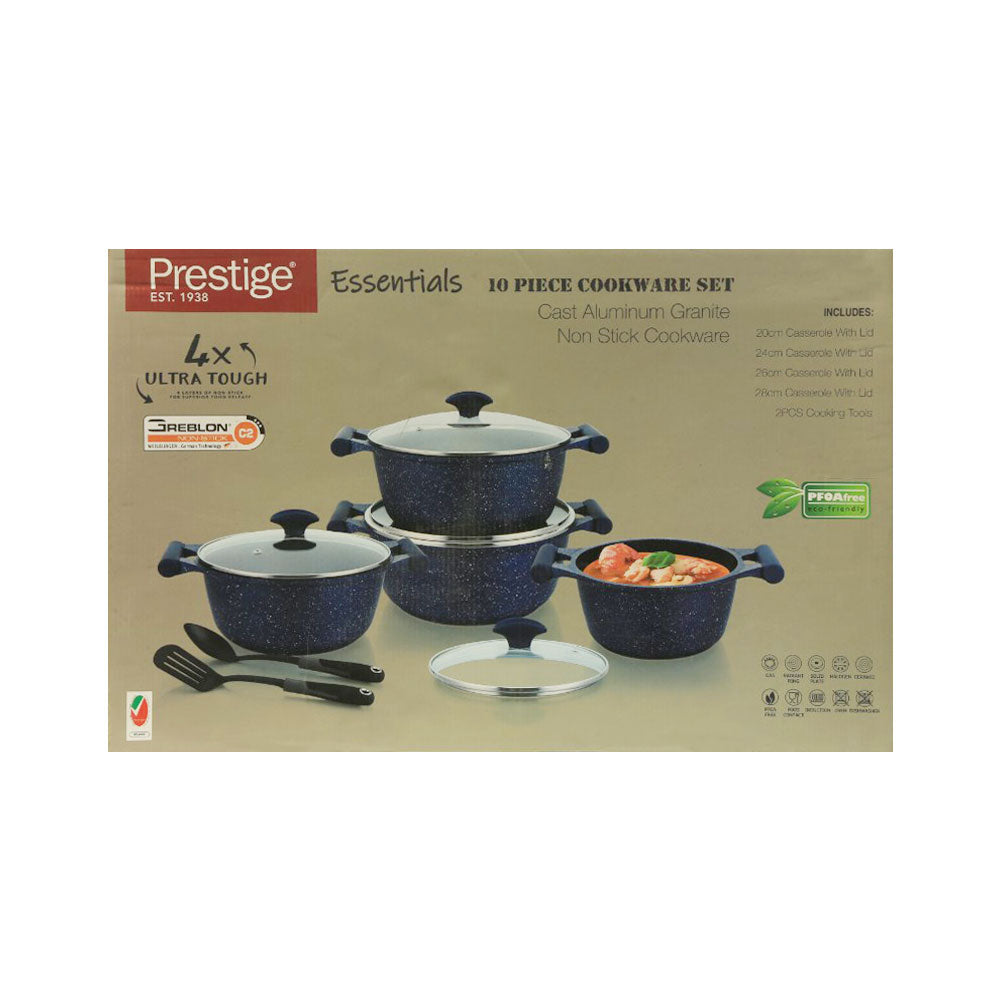DAGCHI SET 10PC PRESTIGE ESSENTIAL DARK BLUE PR80999 – Al-Fatah