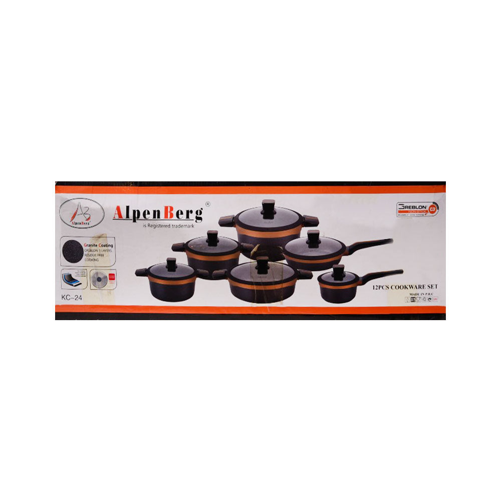 DAGCHI SET 12PC ALPEN BERG KC48 – Al-Fatah