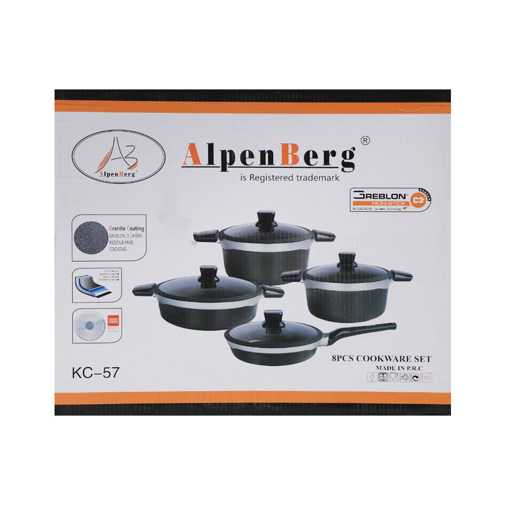DAGCHI SET 8PC ALPEN BERG KC57 – Al-Fatah