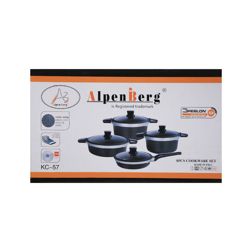 DAGCHI SET 8PC ALPEN BERG KC71 – Al-Fatah