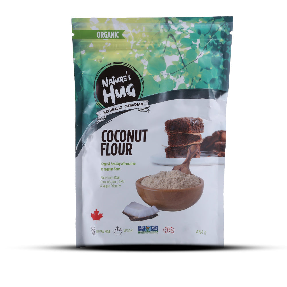 N HUG COCONUT FLOUR ORGANIC 454 GM – Al-Fatah
