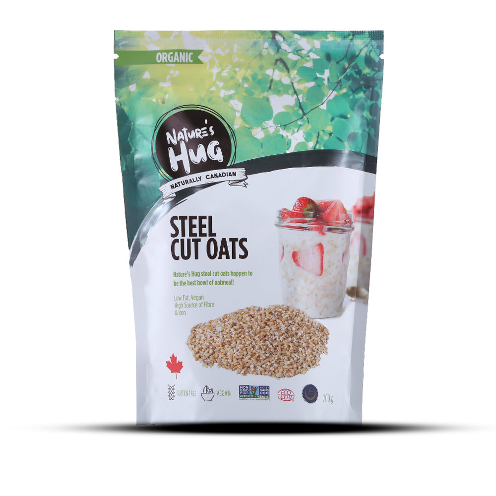 N HUG STEEL CUT OATS ORGANIC 700 GM – Al-Fatah