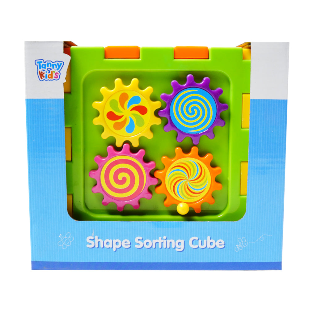 TY9048 TANNY KIDS SHAPE SORTING CUBE ID – Al-Fatah