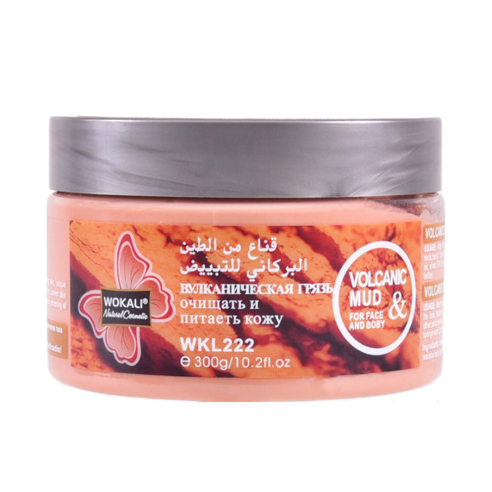 WOKALI FACE MUD VOLCANIC WHITE WKL 222 300 GM – Al-Fatah