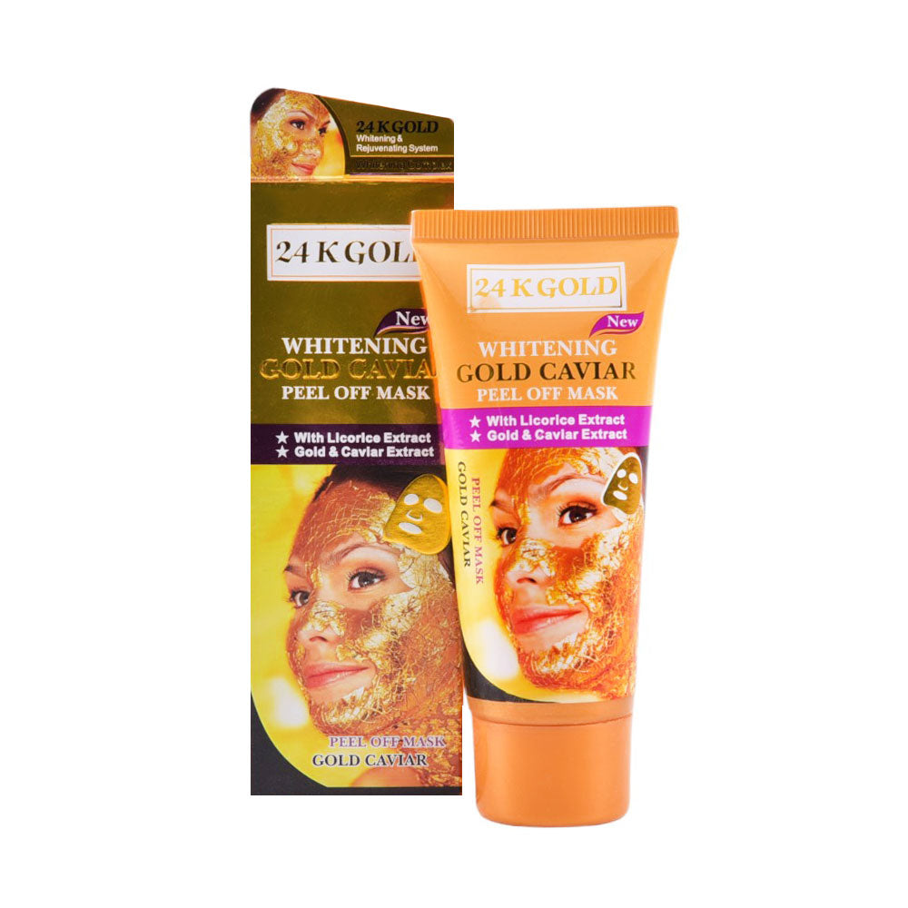 WOKALI 24K GOLD CAVLAR PEEL OF MASK 60G IR WKL467 – Al-Fatah