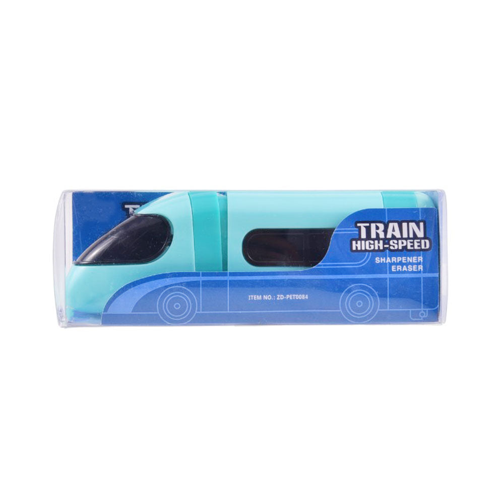 ZD-PET0084 FANCY ERASER & SHARPNER TRAIN – Al-Fatah
