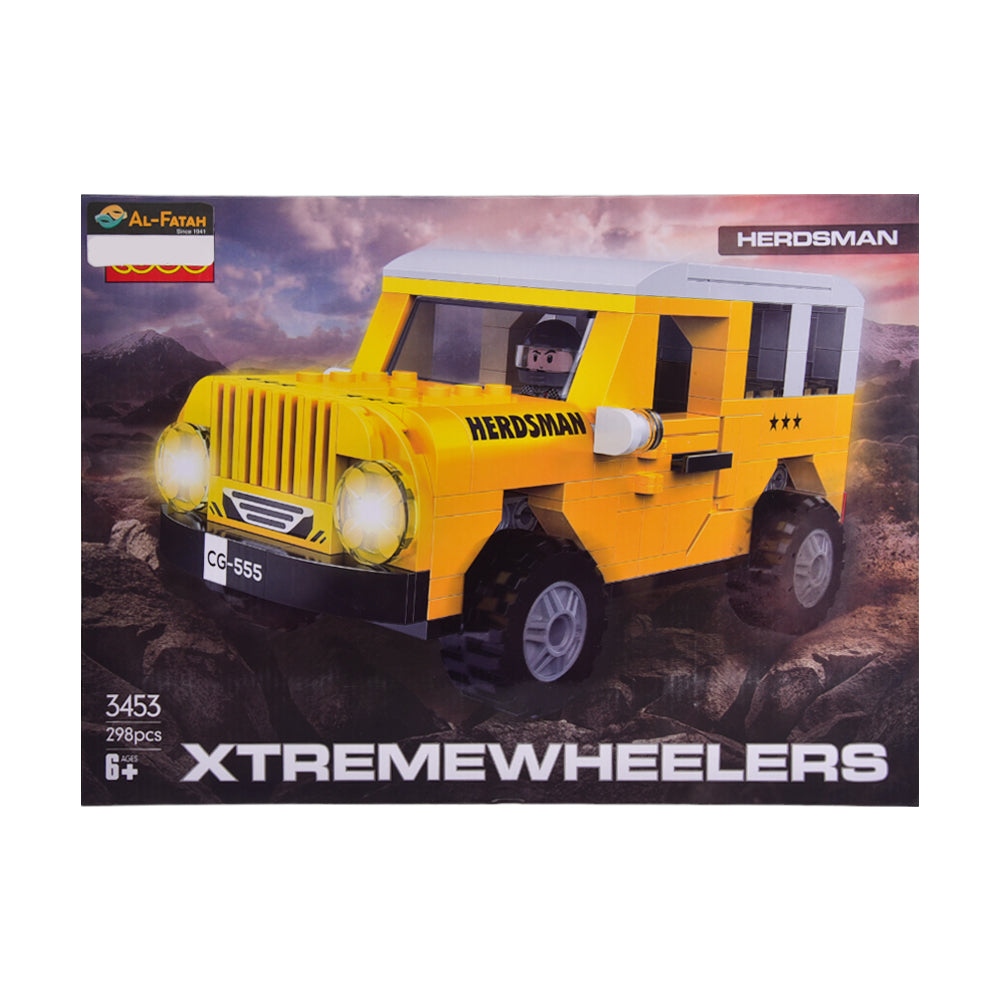 3453 COGO HARDSMAN JEEP BLOCKS SET 298PCS IR – Al-Fatah