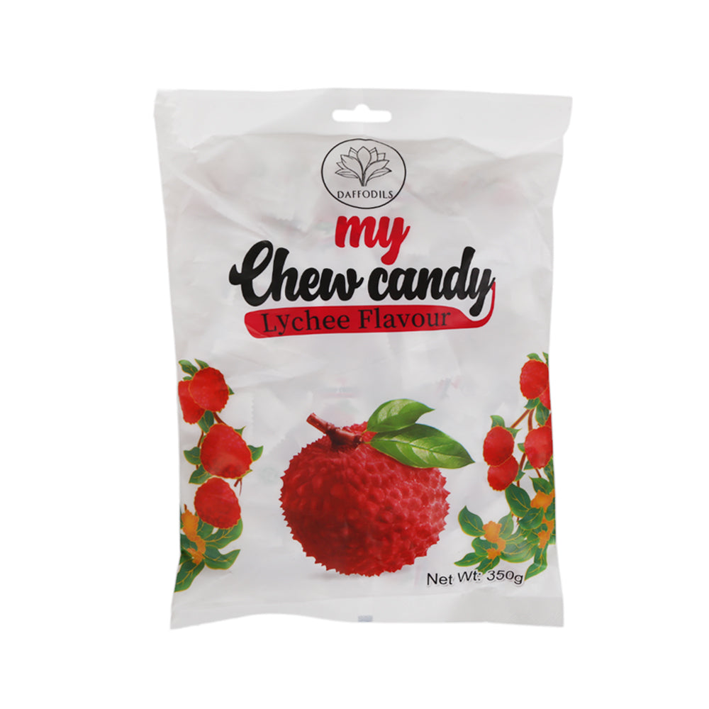DAFFODILS MY CHEW CANDY LYCHEE 350 GM – Al-Fatah