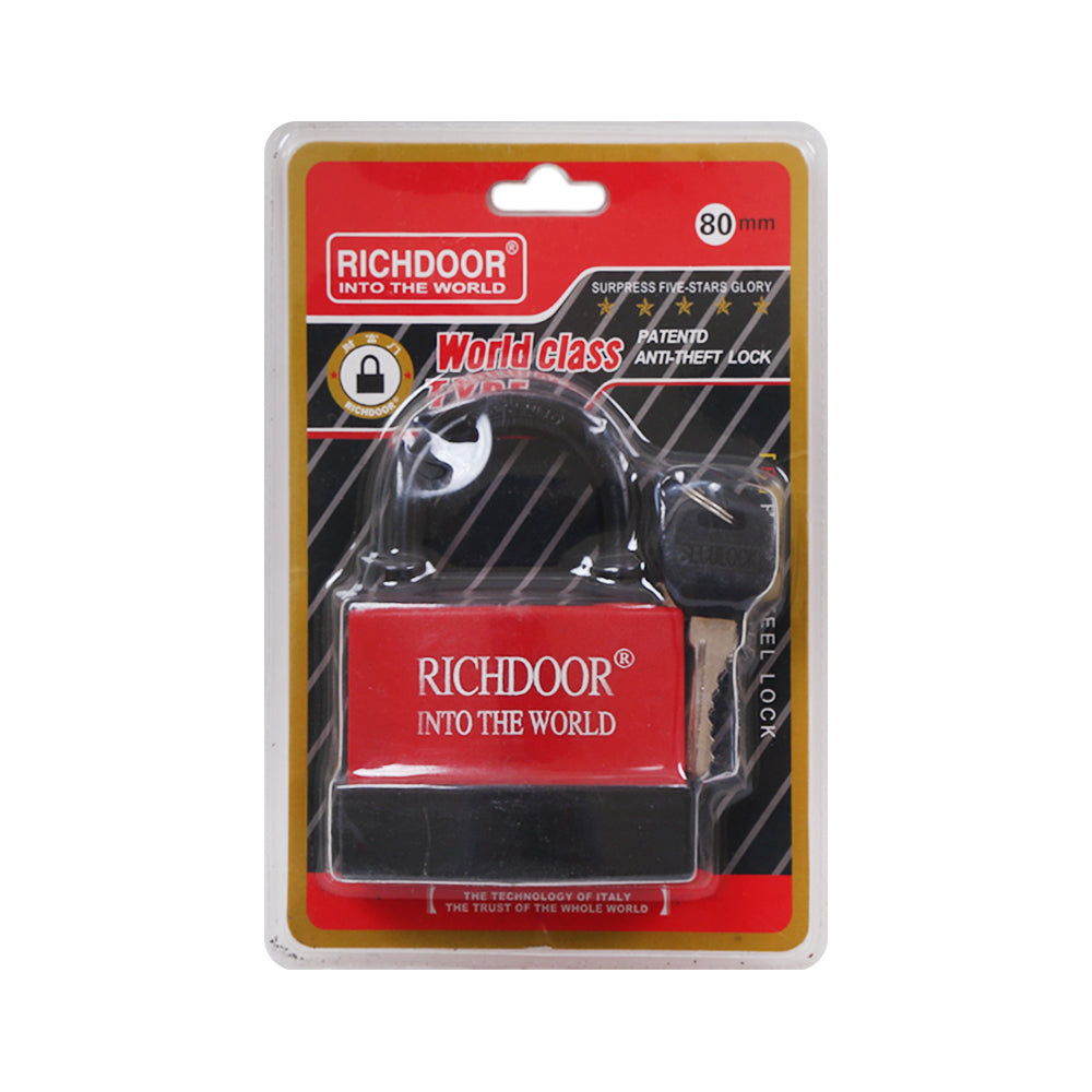 RICHDOOR PAD LOCK 80 MM IR RD-GTK80/M92-99 – Al-Fatah