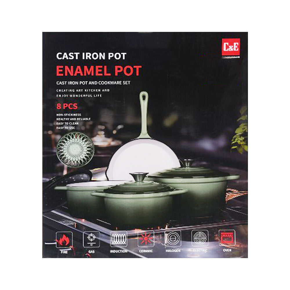 DAGCHI SET 8PC ENAMEL IR 30126493 – Al-Fatah