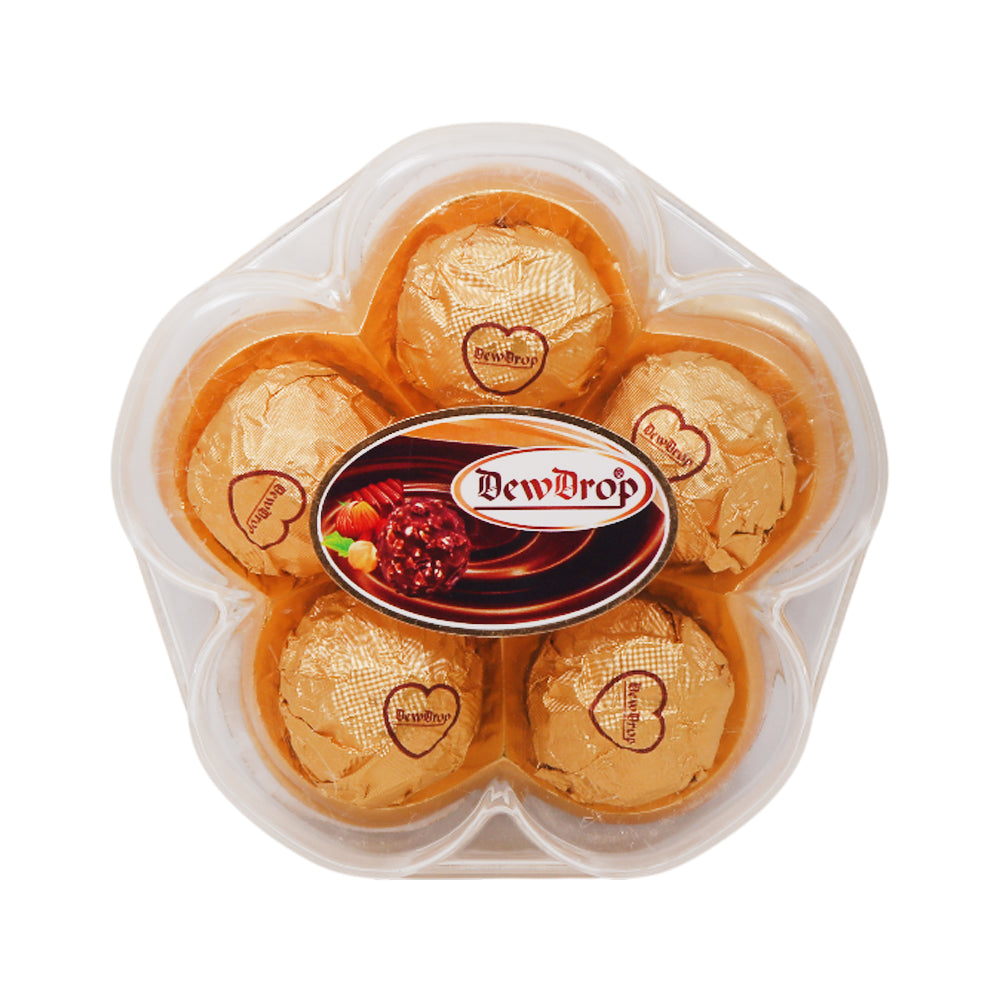 DEW DROP PEANUT CHOCOLATE FLOWER SHAPE F05G 63 GM – Al-Fatah