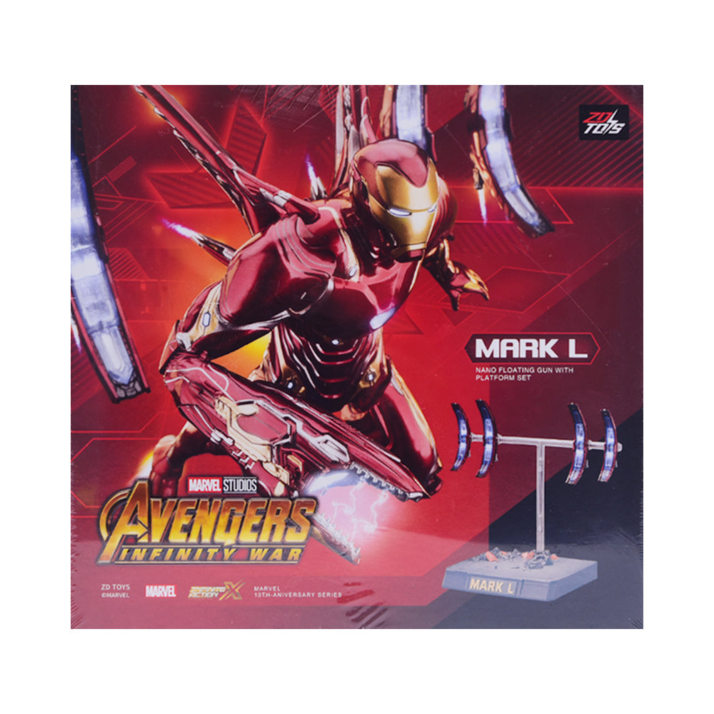 1909-50 IRON MAN MOVIE SCENE FIGURE SET MK85 A.I – Al-Fatah
