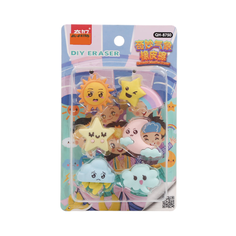 QH-3750 FANCY DIY ERASER WEATHER – Al-Fatah