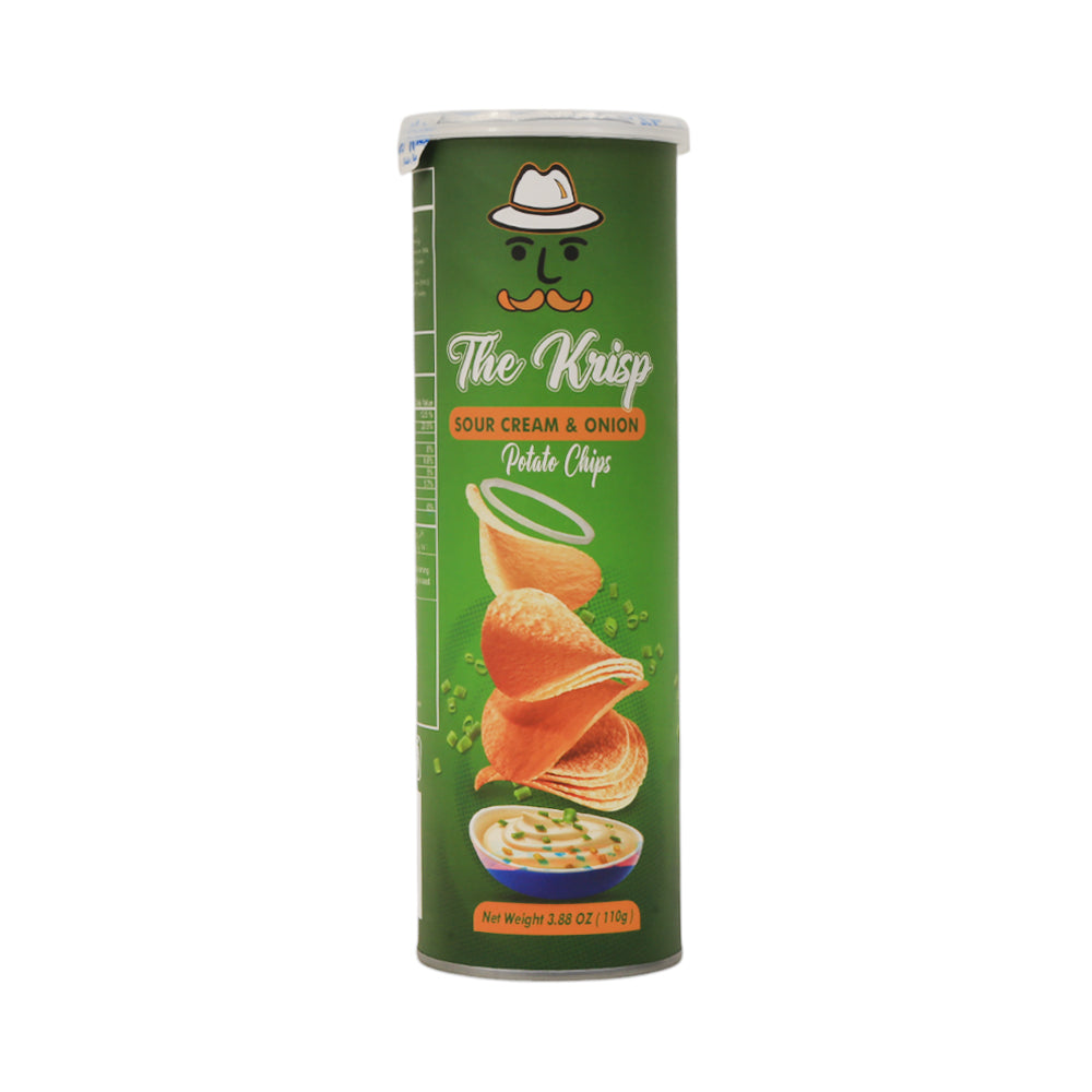 THE KRISP PATATO CHIPS SOUR CREAM & ONION 110 GM – Al-Fatah