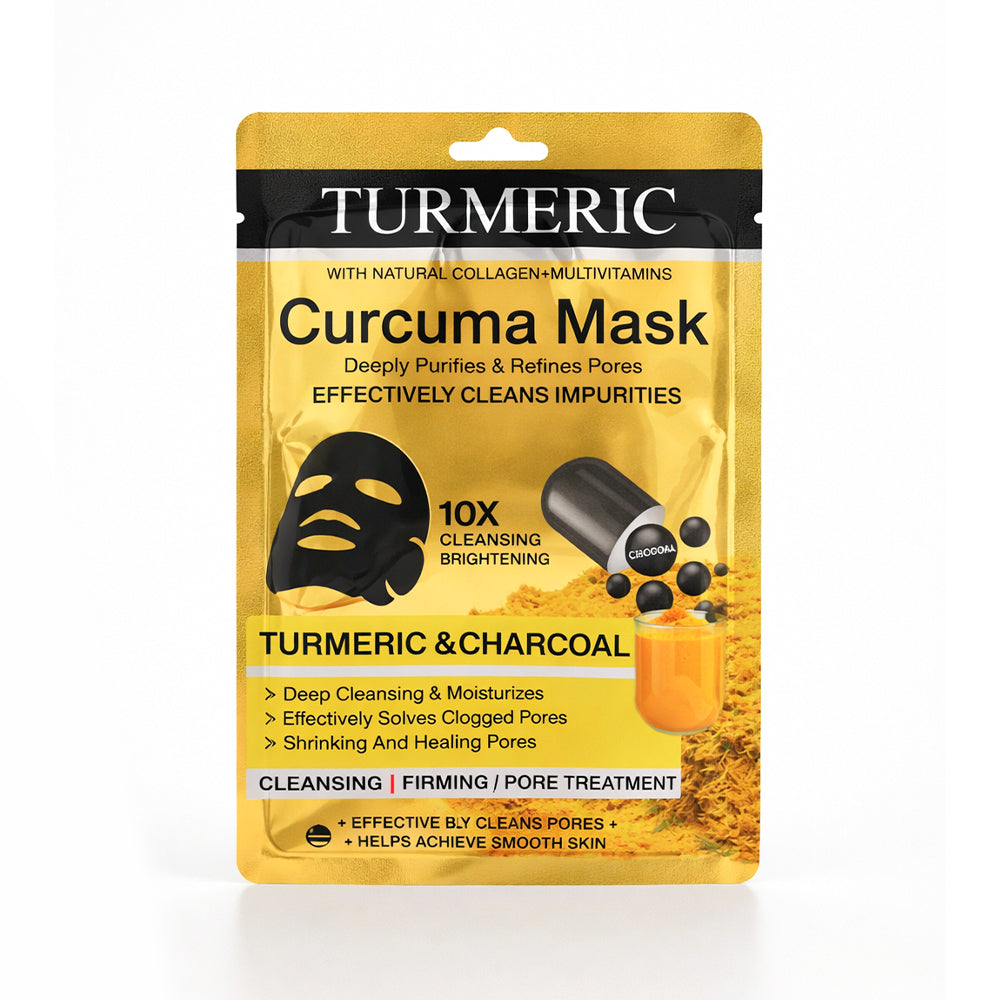WOKALI TURMERIC CURCUMA CLEANSING MASK 1PC 30 ML HA3157 – Al-Fatah