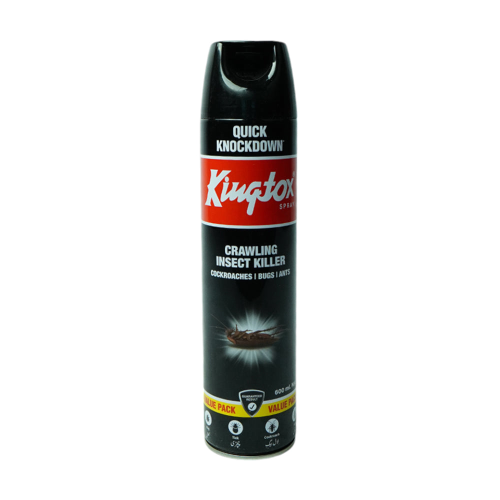 KINGTOX INSECT KILLER ALL TRIPLE ACTION BLACK 600 ML – Al-Fatah