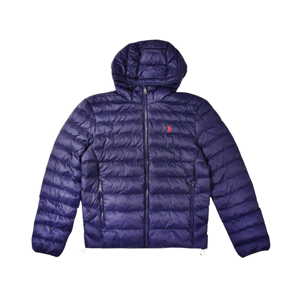 RL MEN L/S PUFFER JACKET WITH HOOD 156002 NVY S (IRW) – Al-Fatah