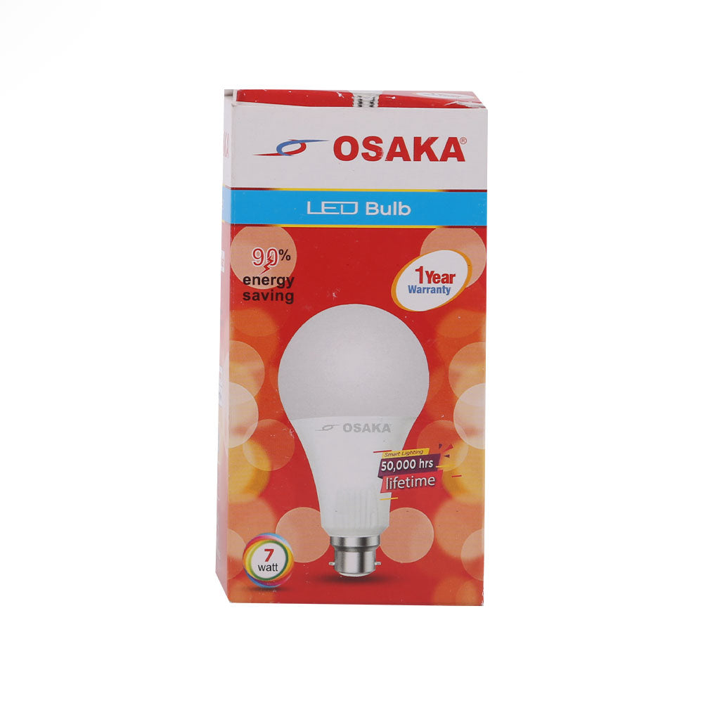 OSAKA 7 WATT DAY LIGHT LED BULB E27 – Al-Fatah