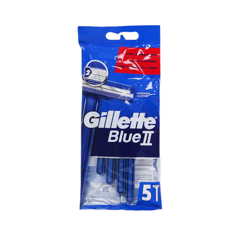 GILLETTE BLUE 2 RAZOR 2 BLADES 5PC PACK – Al-Fatah