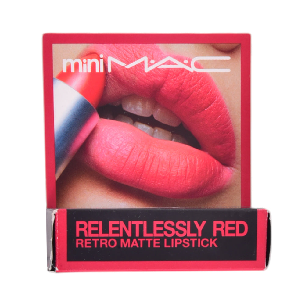 MAC RELENTLESSLY RED RETRO MATTE LIPSTICK 1.8 GM – Al-Fatah