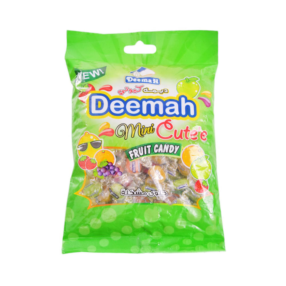 DEEMAH MINI CUTEE FRUIT CANDY POUCH 225 GM – Al-Fatah