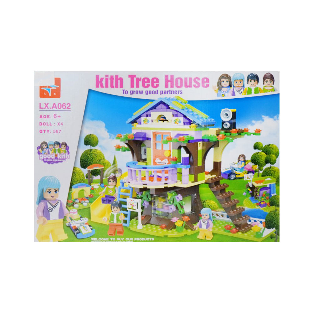 LX-A062 KITH TREE HOUSE BLOCKS 587PC A.I – Al-Fatah