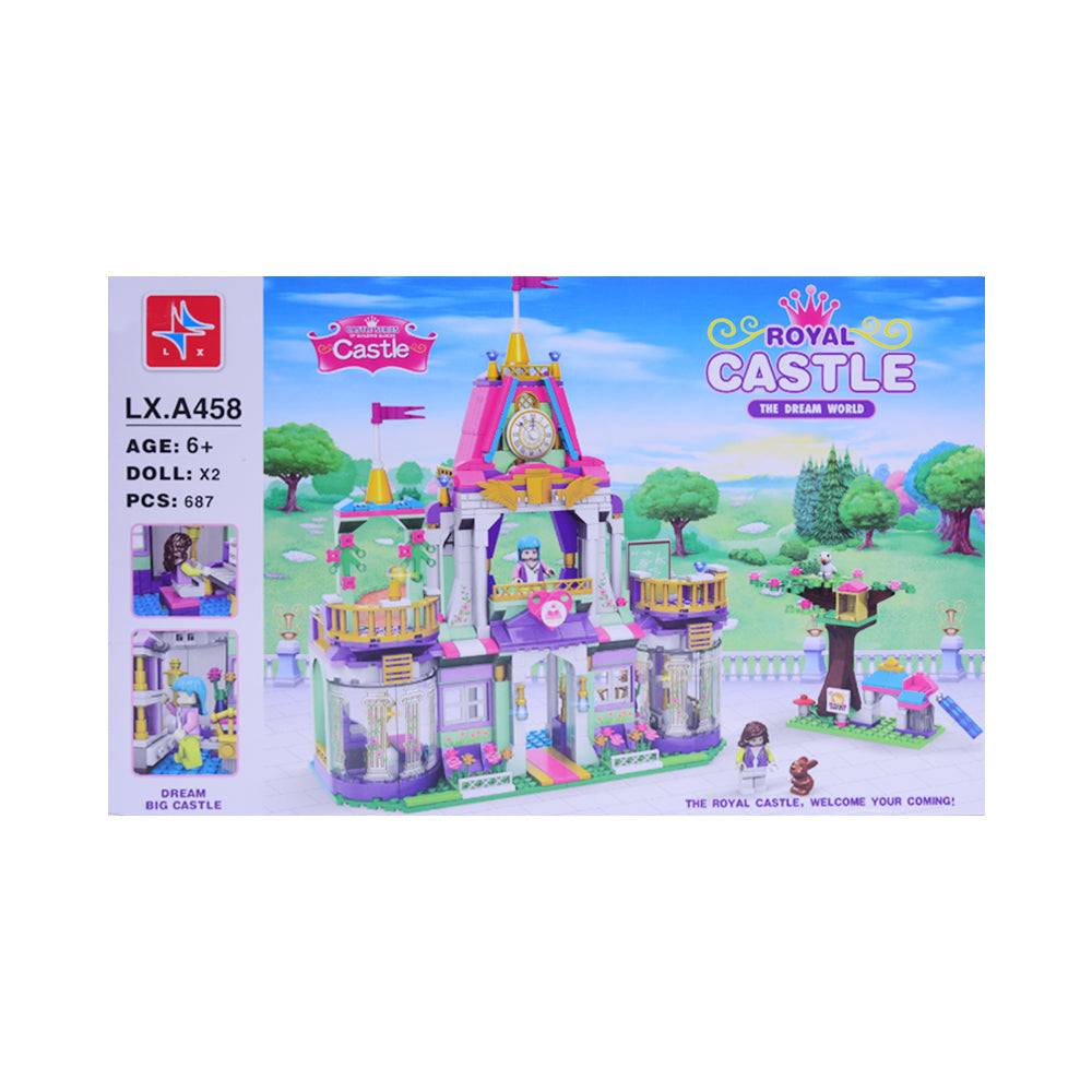 LX-A458 ROYAL CASTLE BLOCKS SET 687PCS – Al-Fatah
