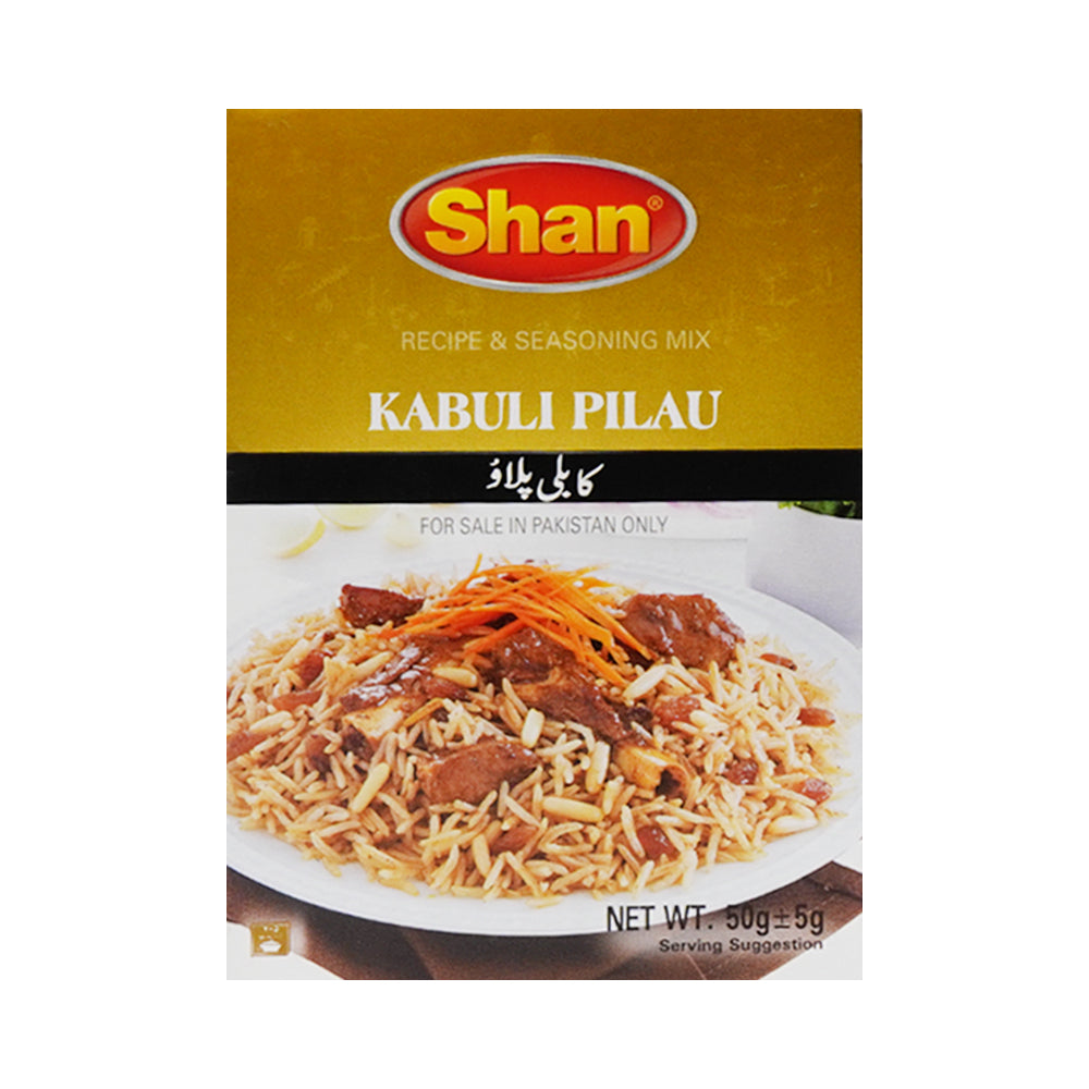 SHAN KABULI PILAU MASALA 50 GM – Al-Fatah