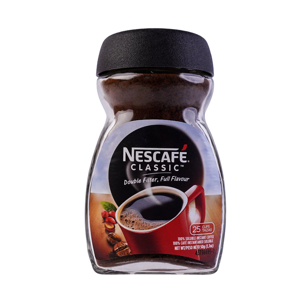 NESCAFE COFFEE CLASSIC DOUBLE FILTER 50 GM – Al-Fatah