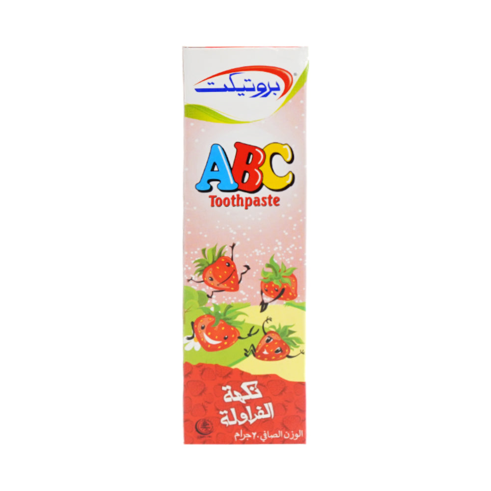 PROTECT ABC KIDS STRAWBERRY TOOTH PASTE 60 GM – Al-Fatah