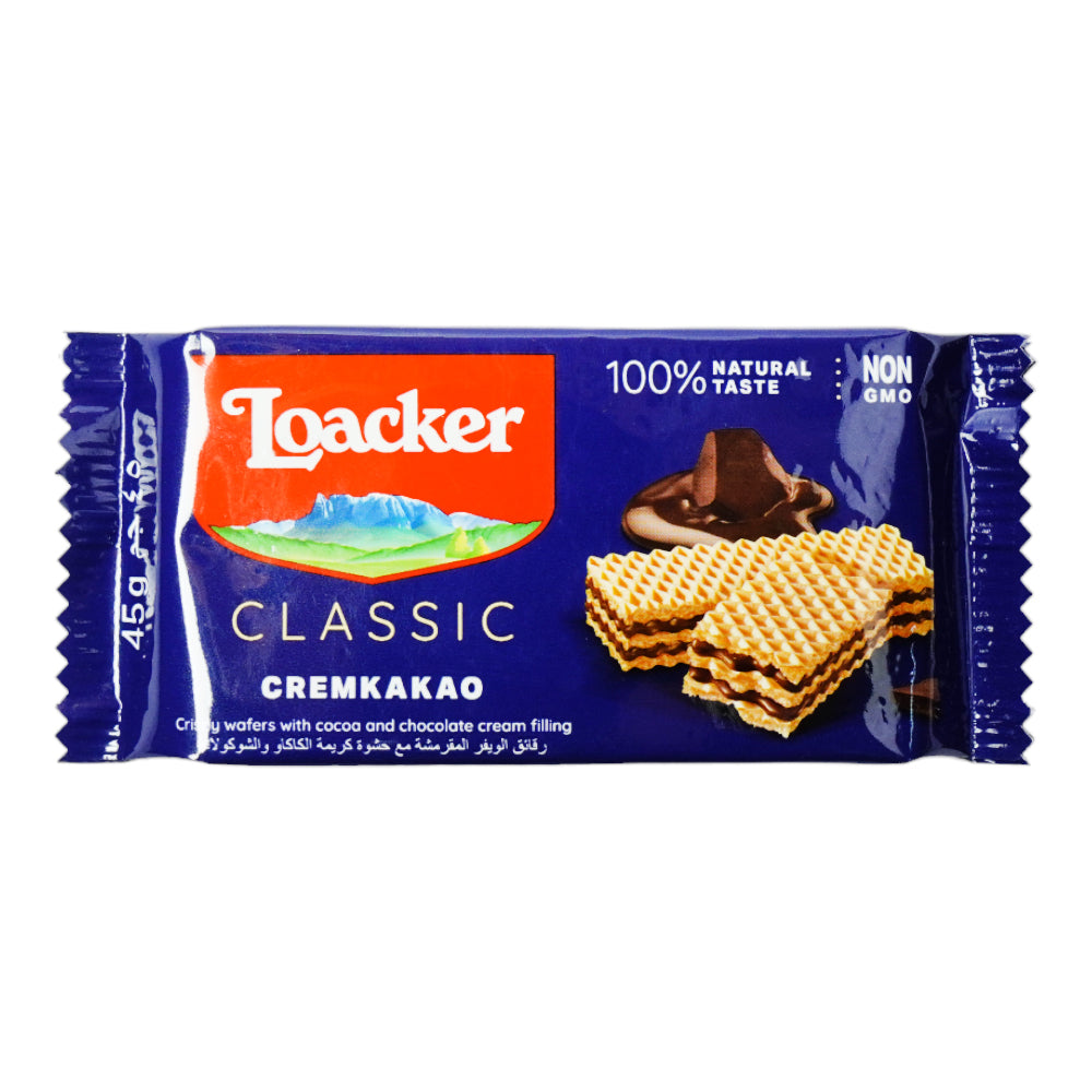 LOACKER CREMKAKAO WAFER 45 GM – Al-Fatah