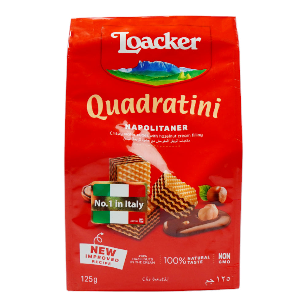 LOACKER WAFERS NAPOLITANER 125 GM – Al-Fatah