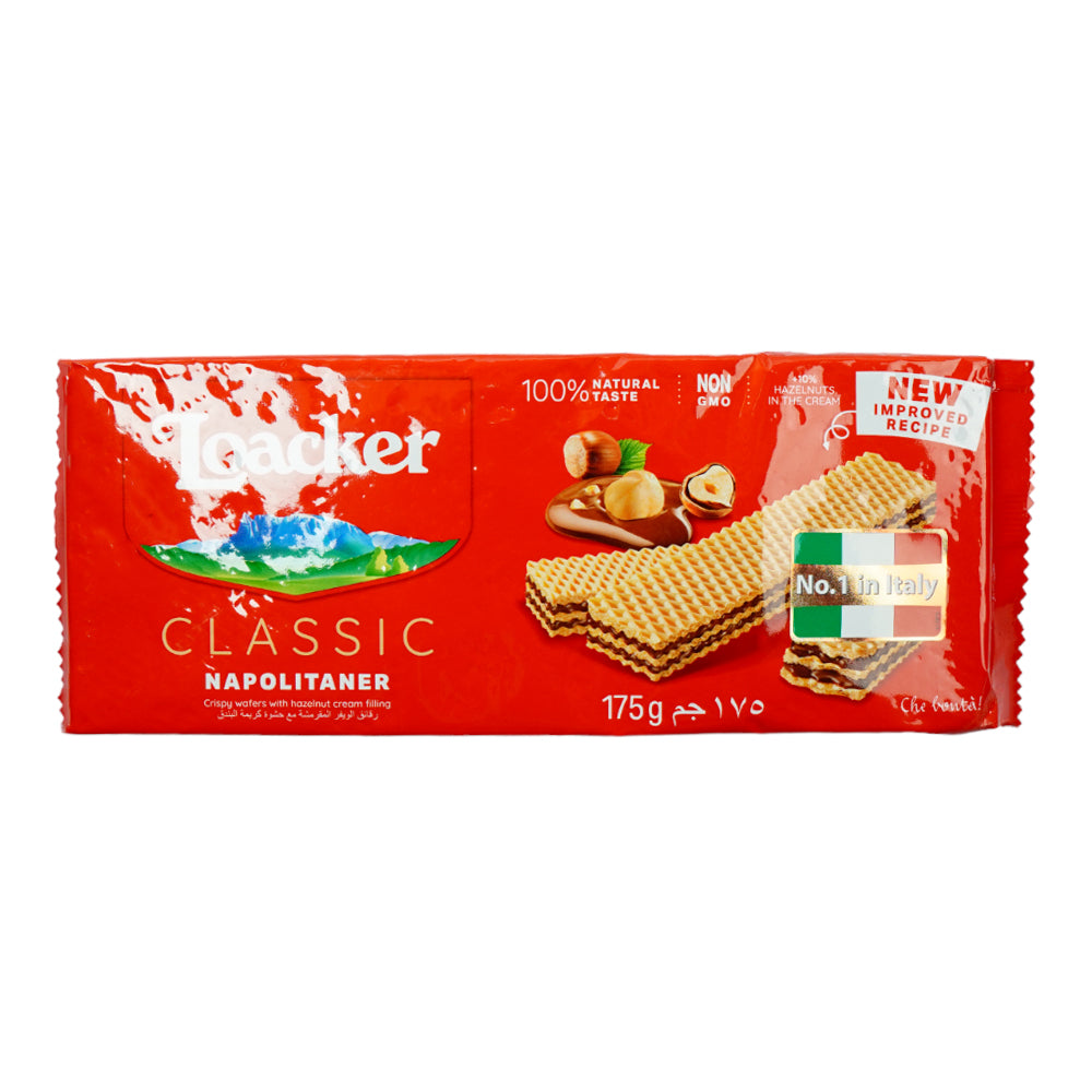 LOACKER WAFER NAPOLITANER 175 GM – Al-Fatah