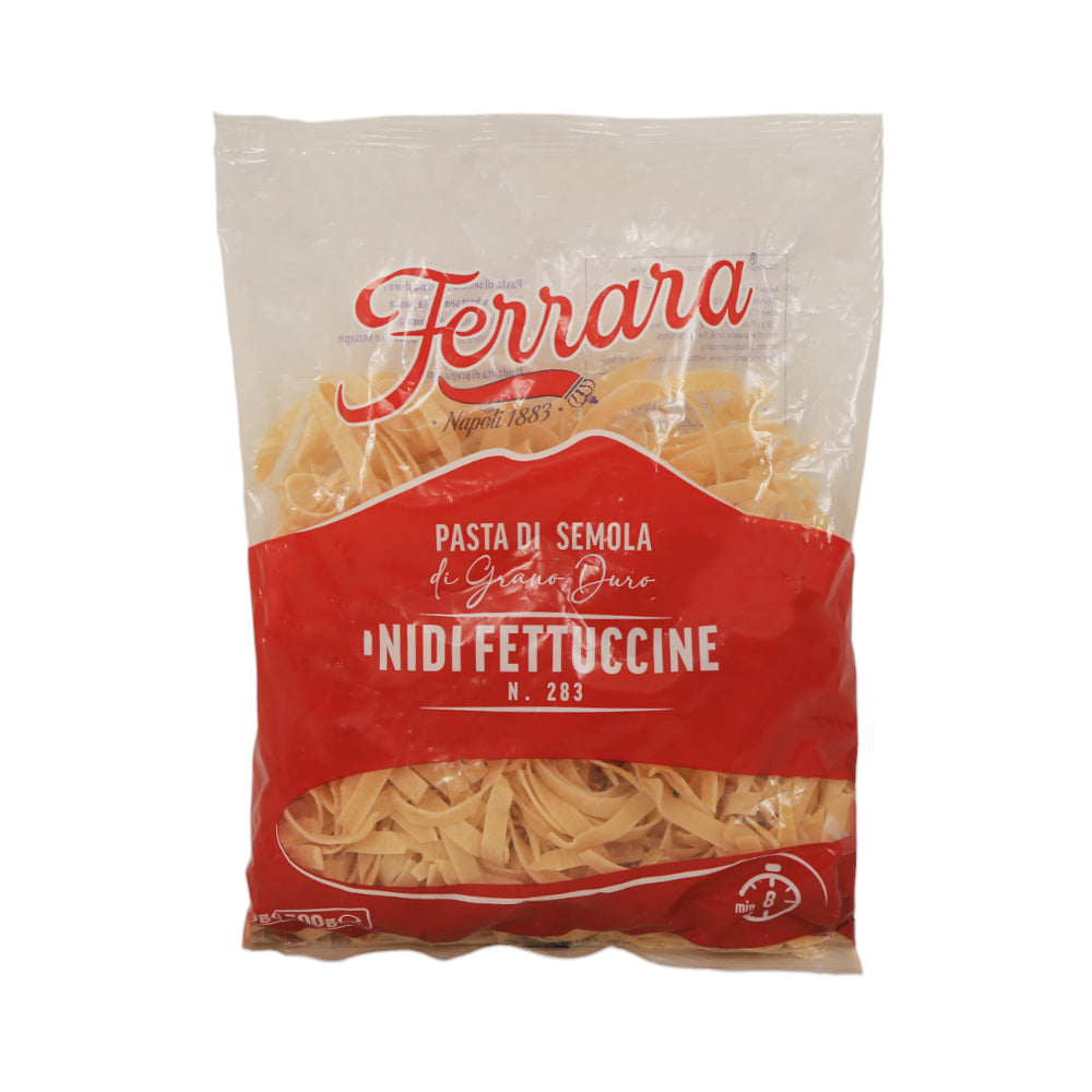 FERRARA PASTA DI SEMOLA NIDI FETTUCCINE N.283 500 GM – Al-Fatah