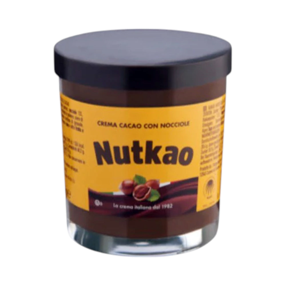 NUTKAO CHOCOLATE SPREAD HAZELNUT WITH COCOA 200 GM – Al-Fatah