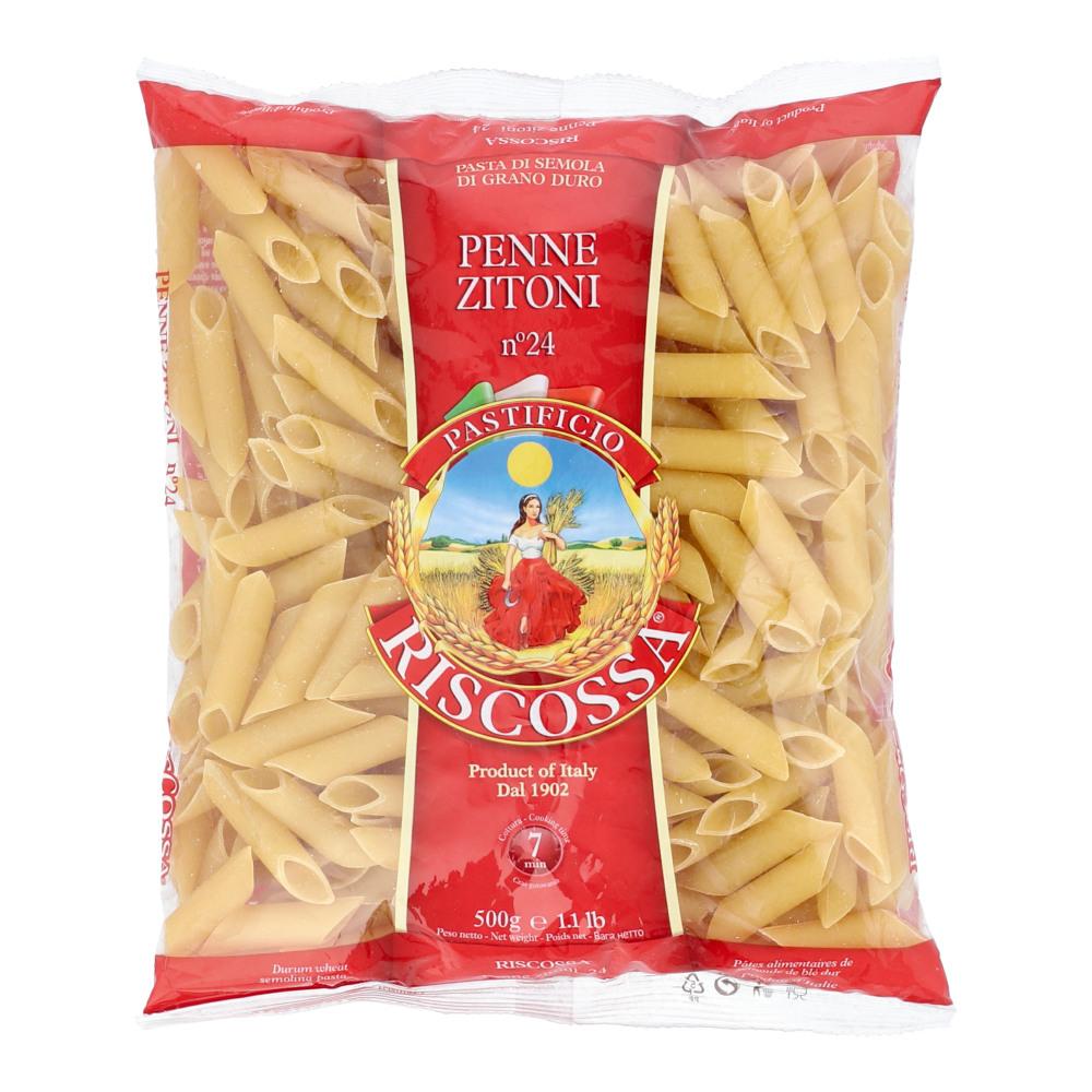 RISCOSSA PASTA PENNE ZITONI 500GM – Al-Fatah