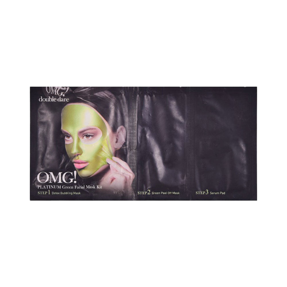 DOUBLE DARE - OMG! PLATINUM GREEN FACIAL MASK KIT – Al-Fatah
