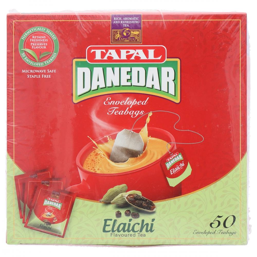 TAPAL DANEDAR TEA BAGS ENVELOP ELAICHI 50S 100 GM – Al-Fatah