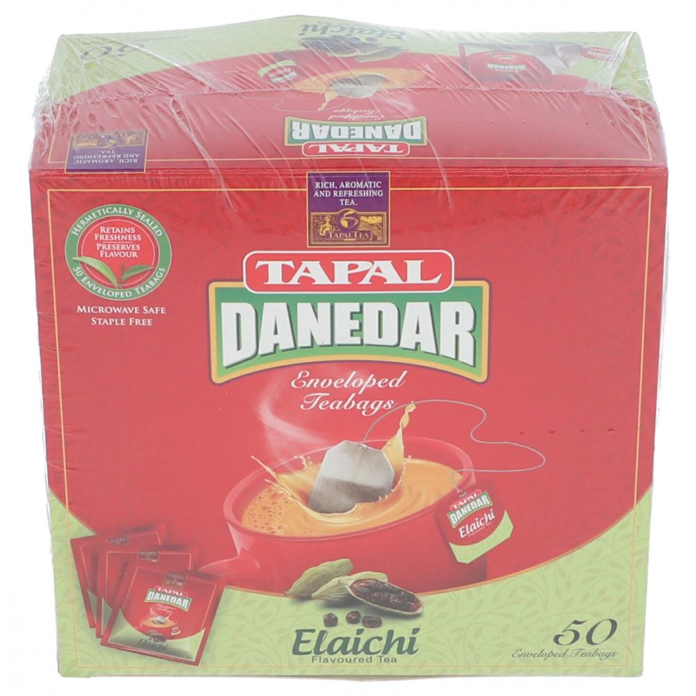 TAPAL DANEDAR TEA BAGS ENVELOP ELAICHI 50S 100 GM – Al-Fatah