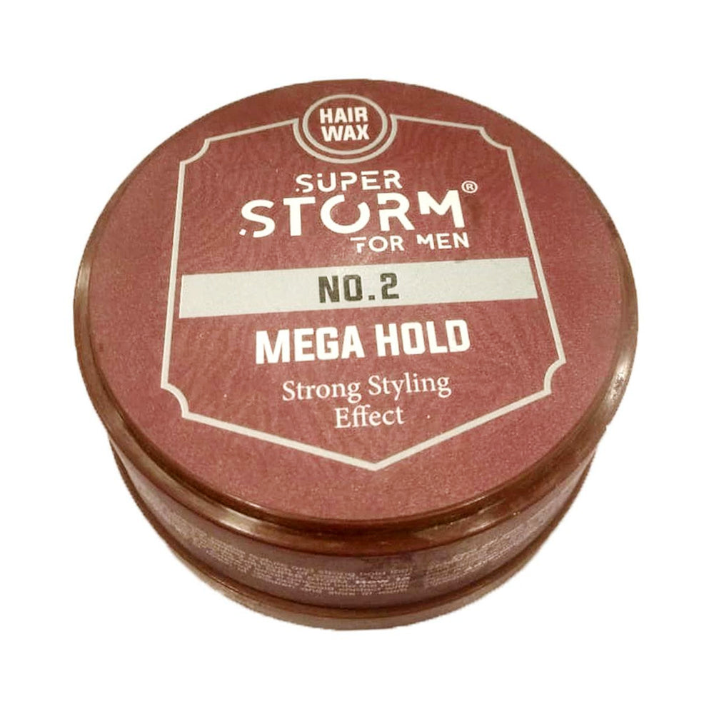 SUPER STORM HAIR STYLING MEGA HOLD WAX 125ML – Al-Fatah