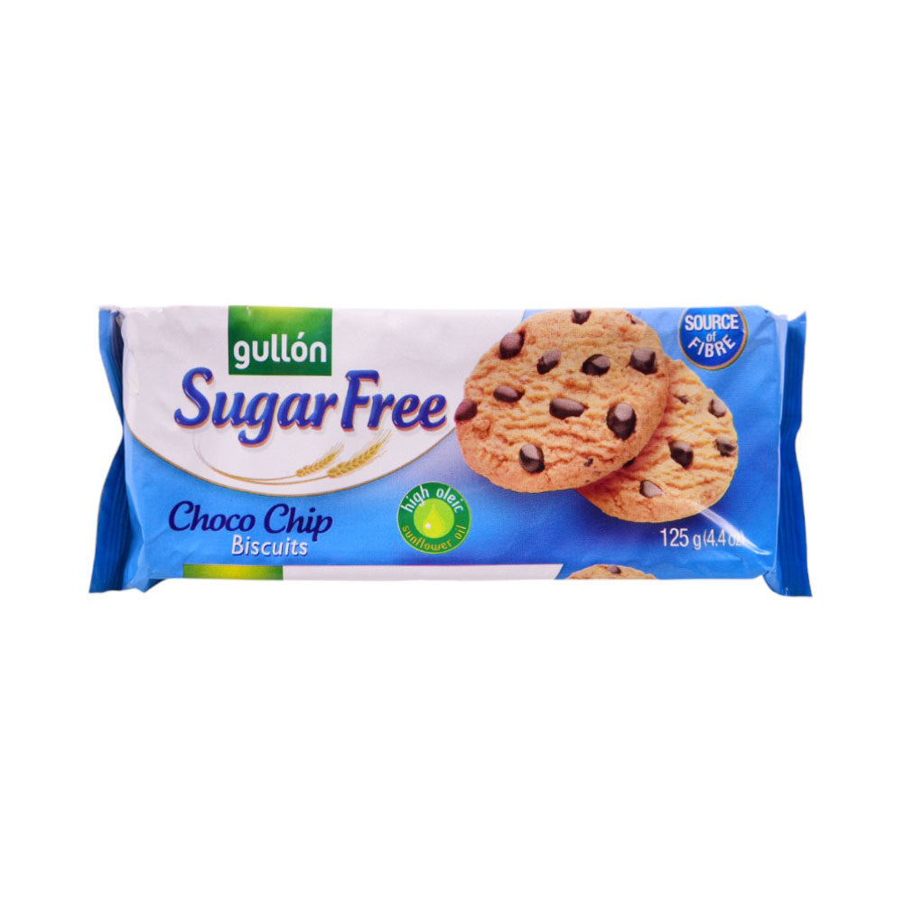 GULLON BISCUITS CHOCO CHIP SUGAR FREE 125 GM – Al-Fatah