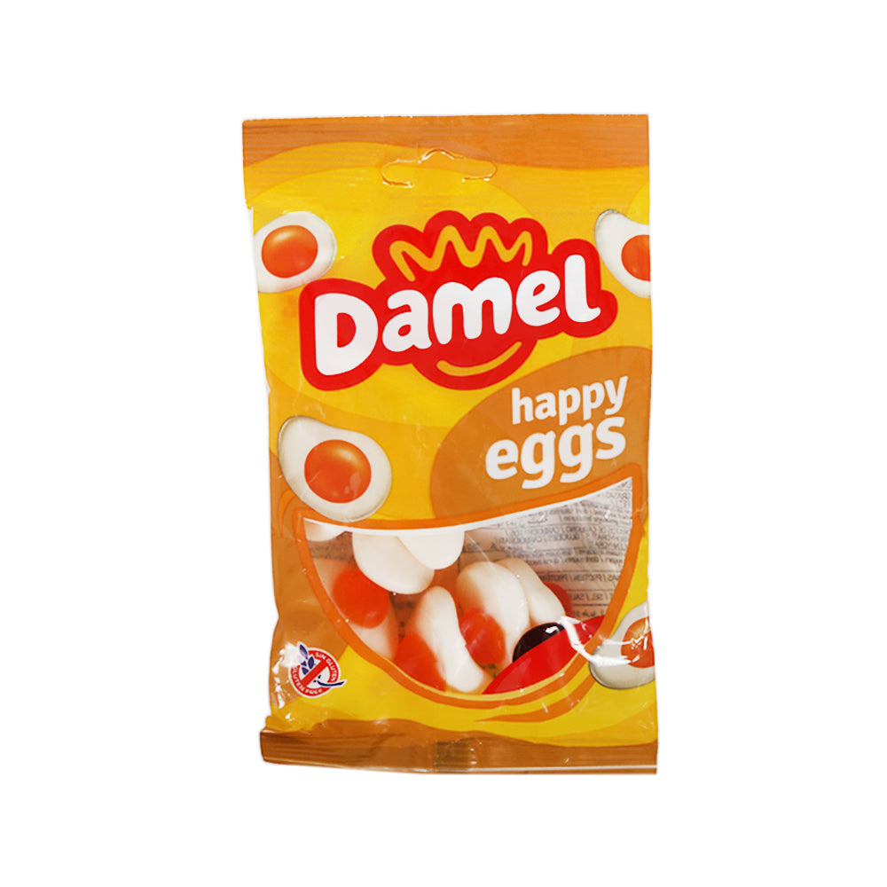 DAMEL JELLY HAPPY EGGS BAG 80 GM – Al-Fatah