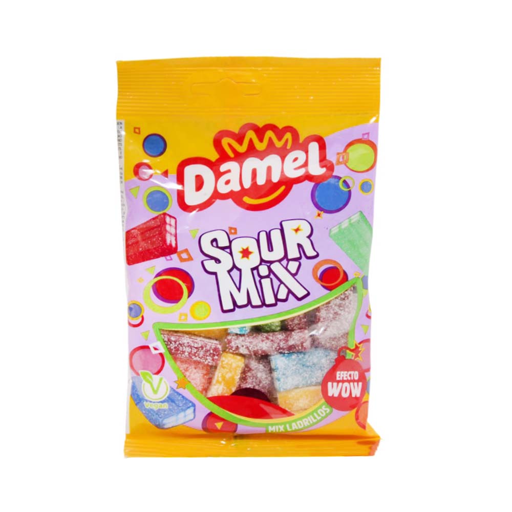 DAMEL JELLY SOUR MIX POUCH 80 GM – Al-Fatah