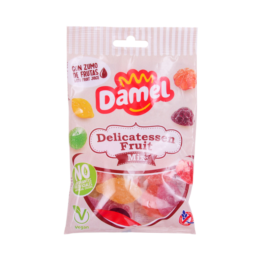 DAMEL JELLY DELICATESSEN FRUIT MIX BAG 80 GM – Al-Fatah