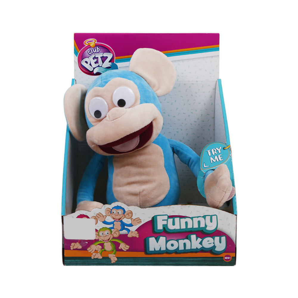 94161 CLUB PETZ FUNNY LAUGHING MONKEY B/O ASST ID – Al-Fatah