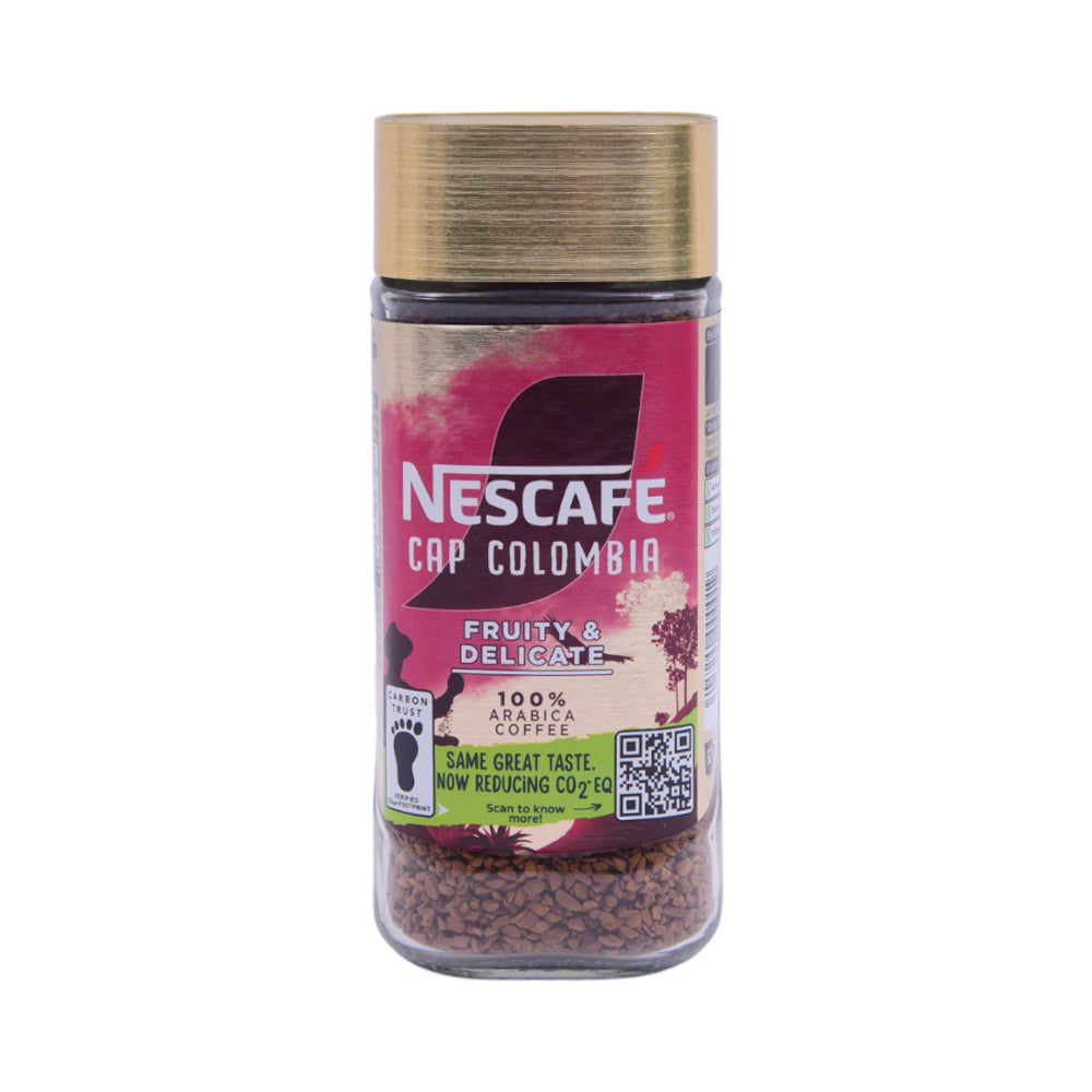 NESCAFE GOLD COFFEE BLEND CAP COLOMBIA FRUITY DELICATE 95 GM – Al-Fatah