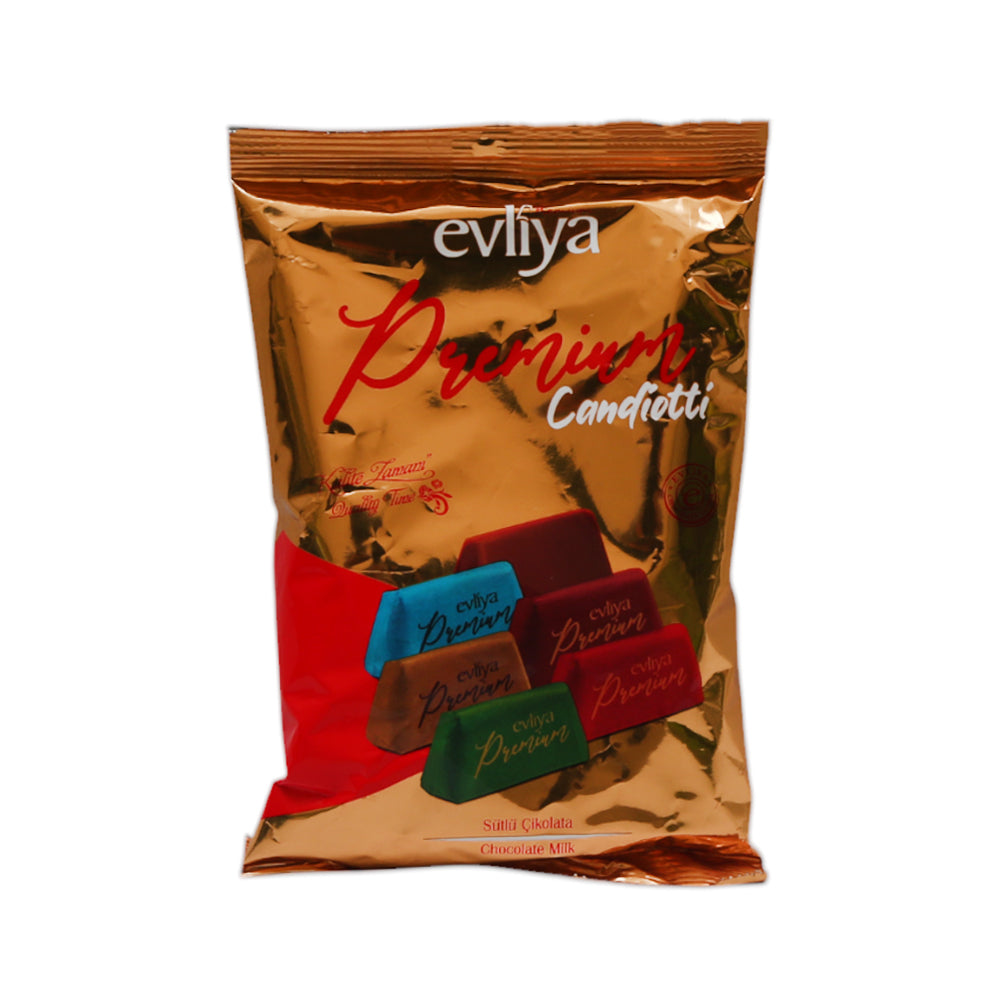 EVLIYA PREMIUM MILK CHOCOLATE CANDIOTTI 150 GM – Al-Fatah
