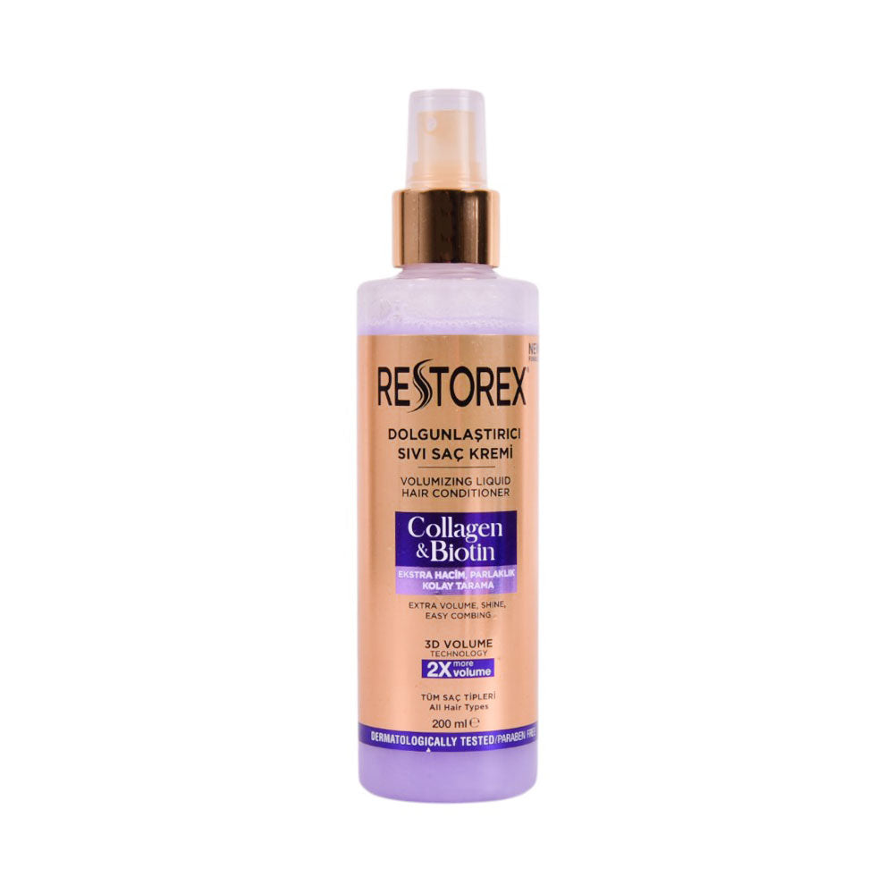 BIOBLAS RESTOREX COLLAGEN & BIOTIN LIQUID CONDITIONER 200ML – Al-Fatah
