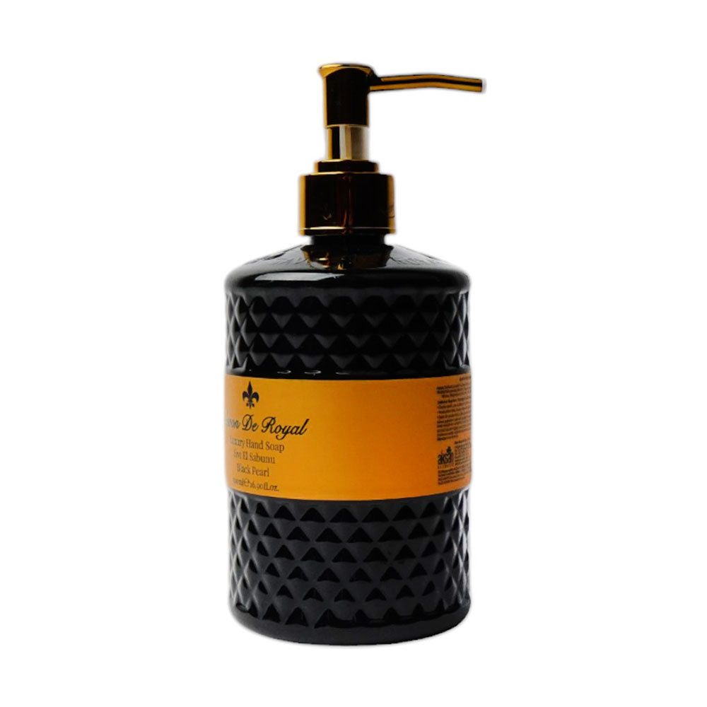 SAVON DE ROYAL HAND SOAP LUXURY BLACK PEARL 500 ML – Al-Fatah
